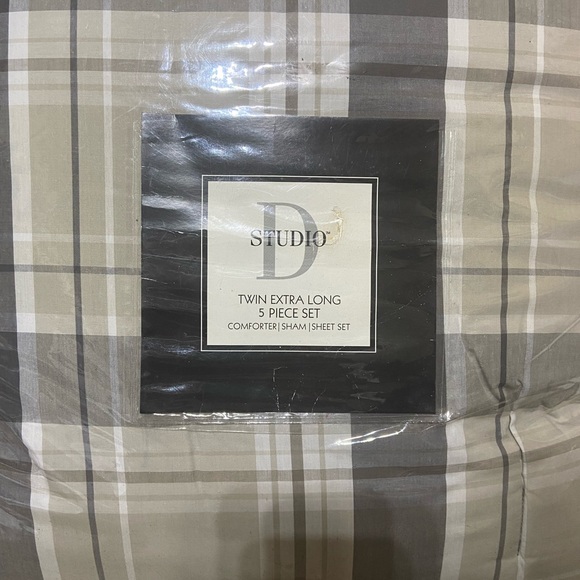 Studio Decor | Bedding | New In Package Studio D Twin Extra Long 5 Pc ...
